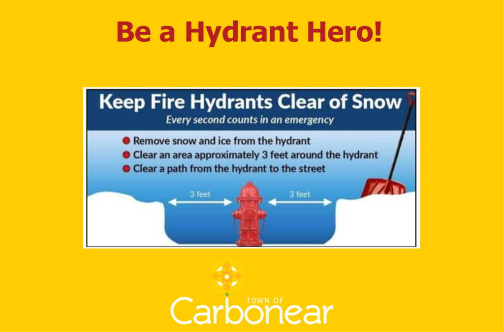 When seconds count, your hydrant matters! - Town of Carbonear