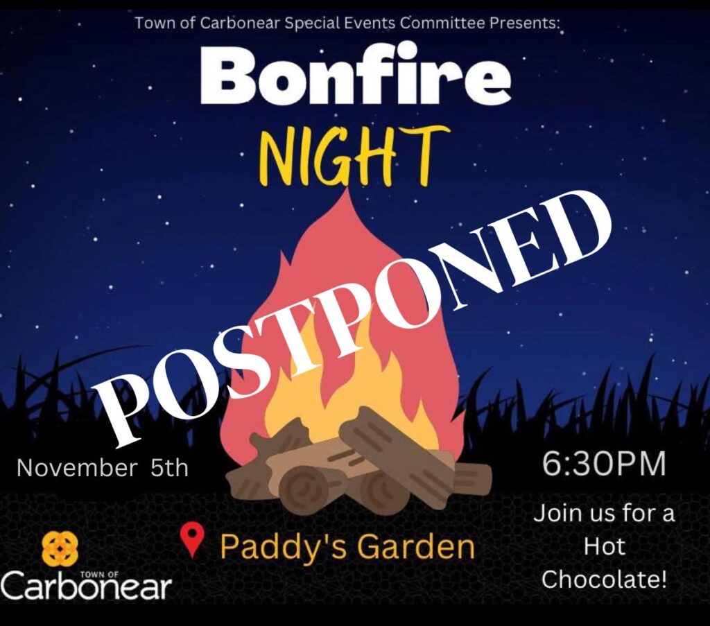 NOTICE: Bonfire Night has been postponed. Updates will be provided on ...