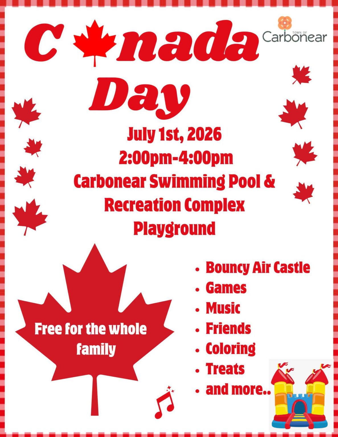 Canada Day Activities - Town of Carbonear